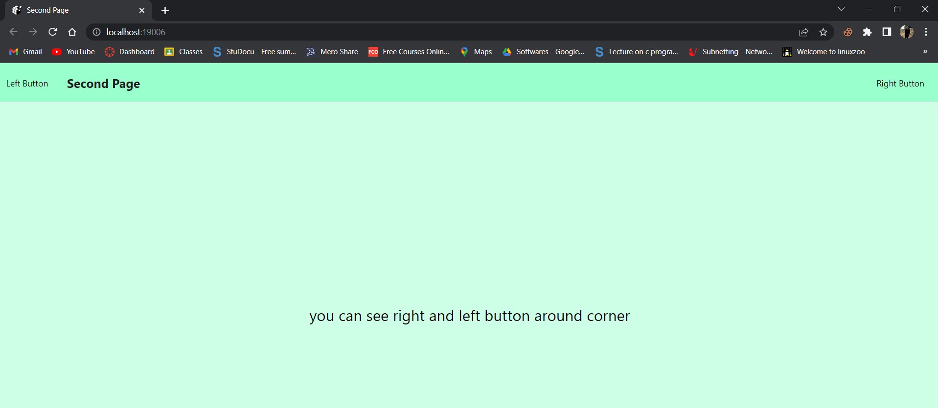 Barra de navegación nativa de React | Delft Stack